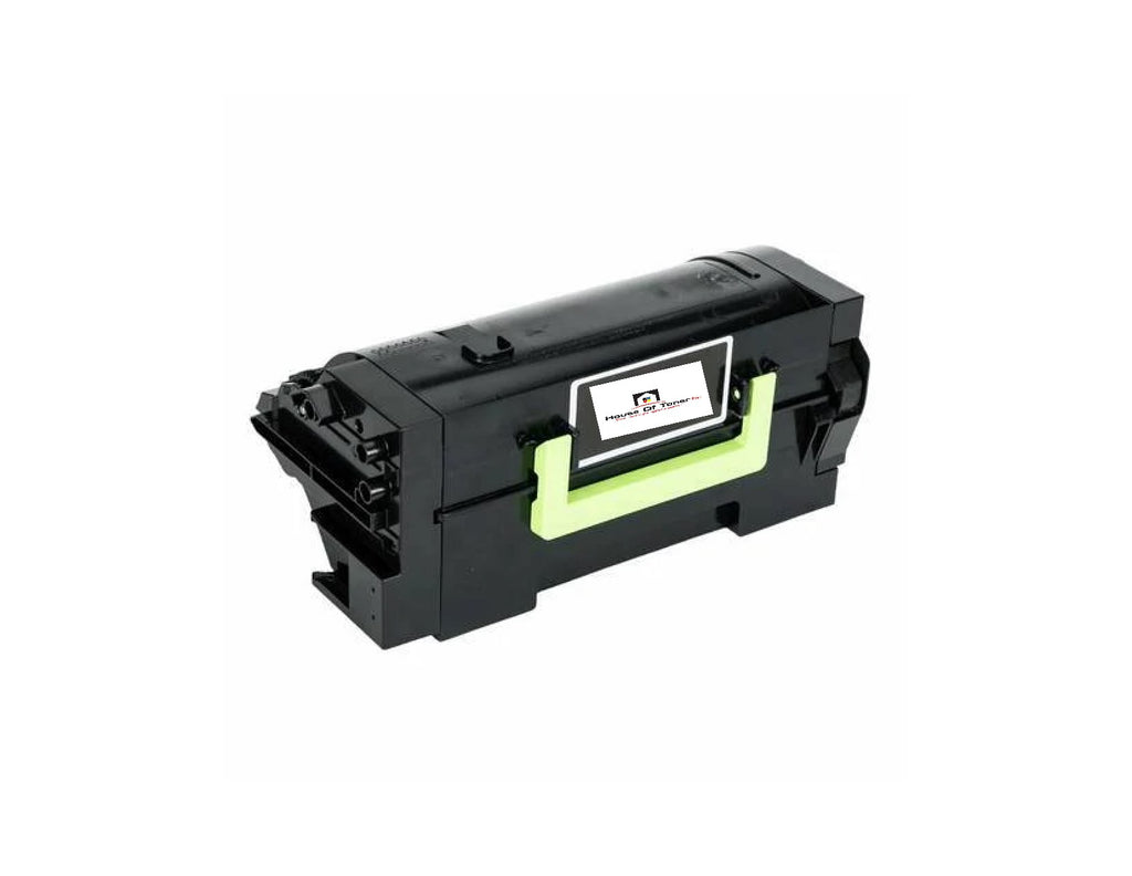Compatible Toner Cartridge Replacement For LEXMARK 58D1H00 BLACK TONER